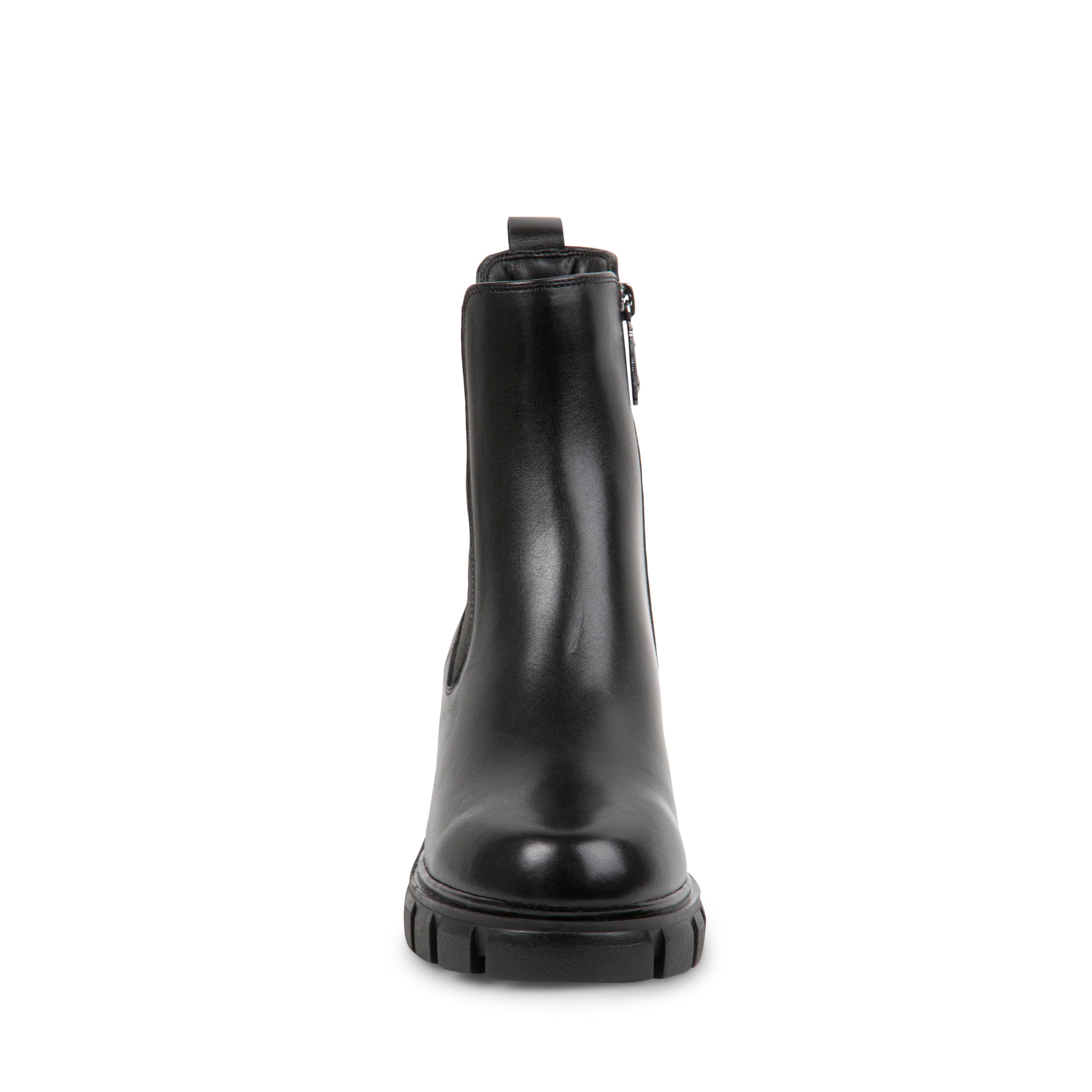HEATHER Black Leather Ankle Boot | Women's Waterproof Boots – Blondo