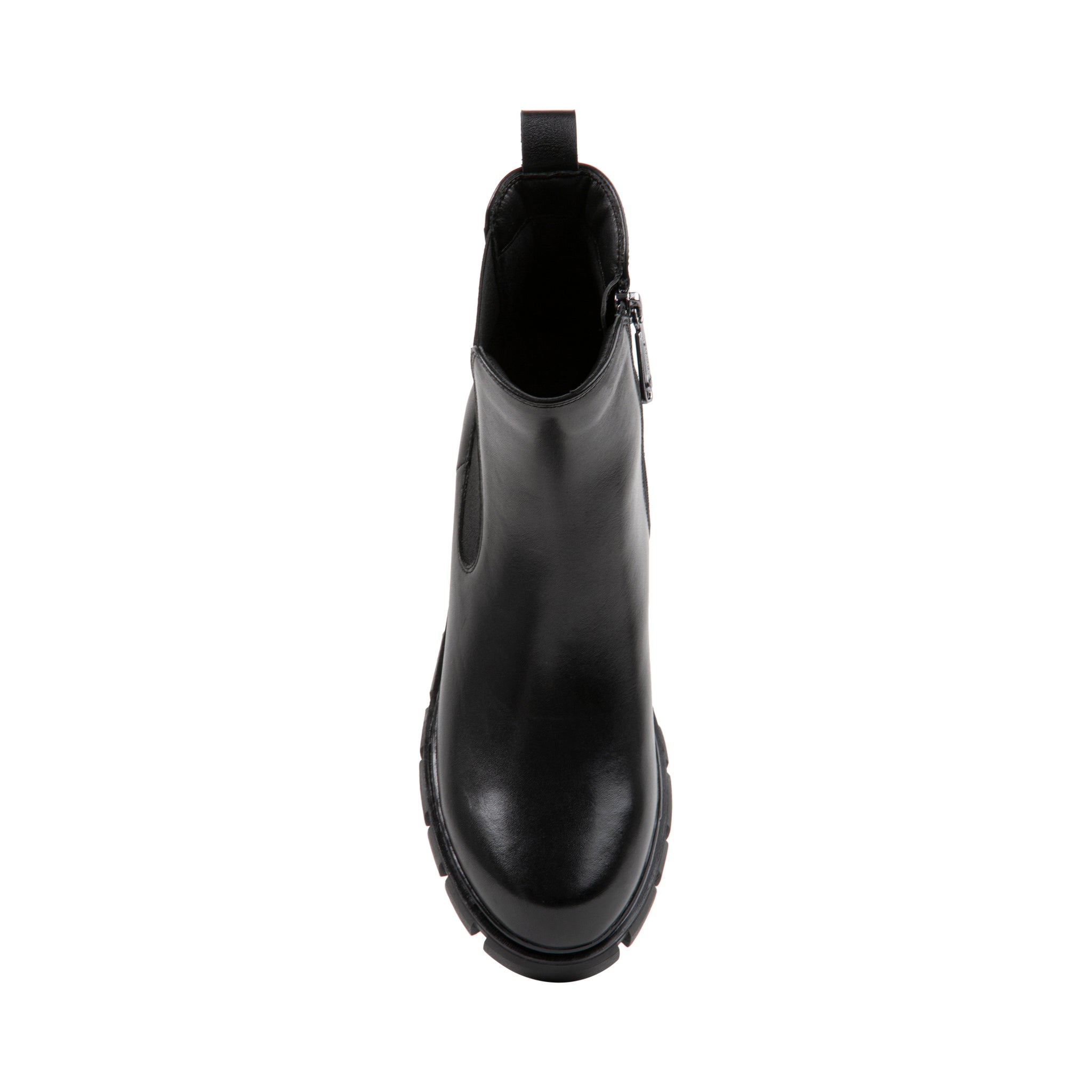 HEATHER Black Leather Ankle Boot | Women's Waterproof Boots – Blondo